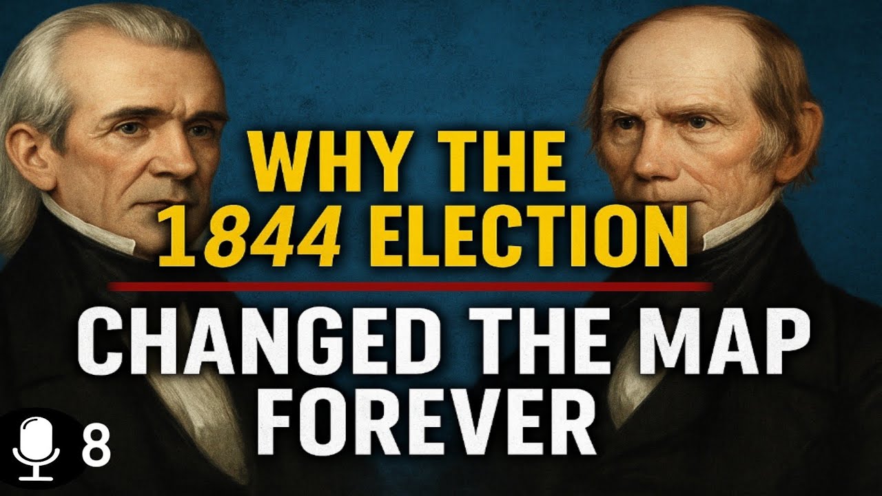 Why the 1844 U.S. Election Changed the Map Forever | Polk vs Clay ...