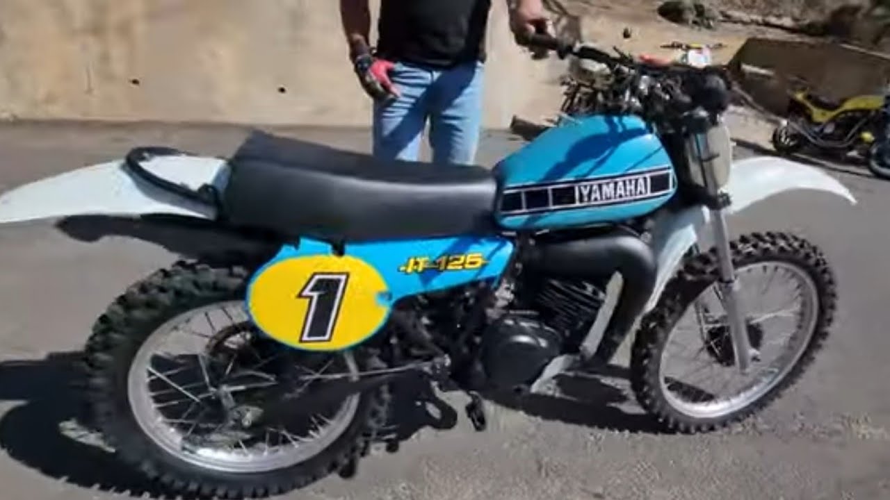 1981 YAMAHA IT125 MX - YouTube