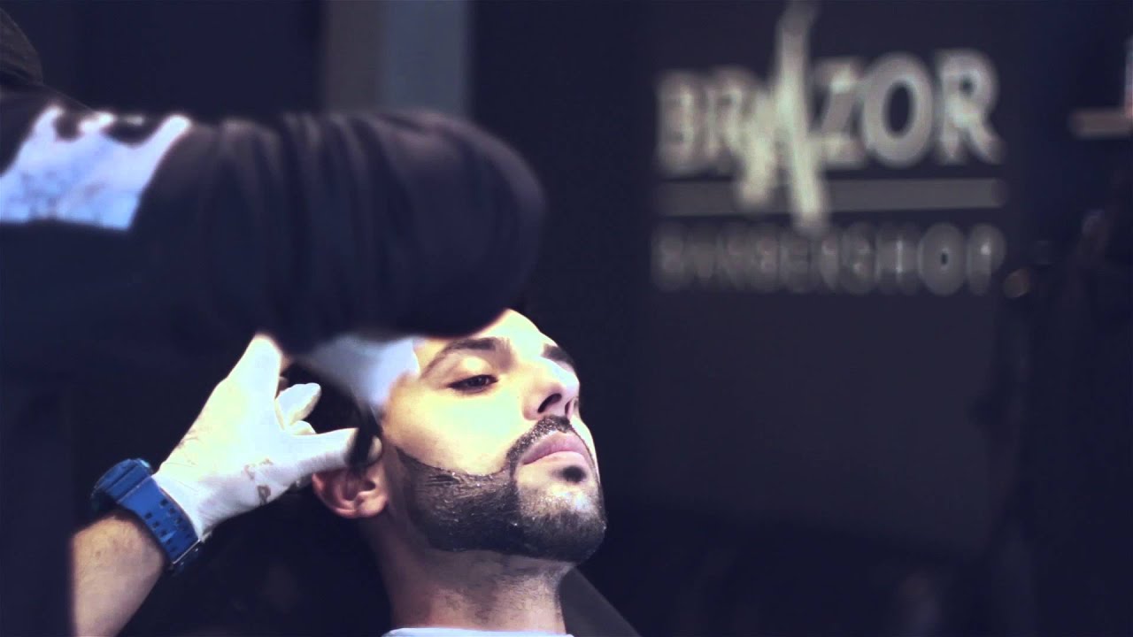Brazor Barbershop Fade beard - YouTube