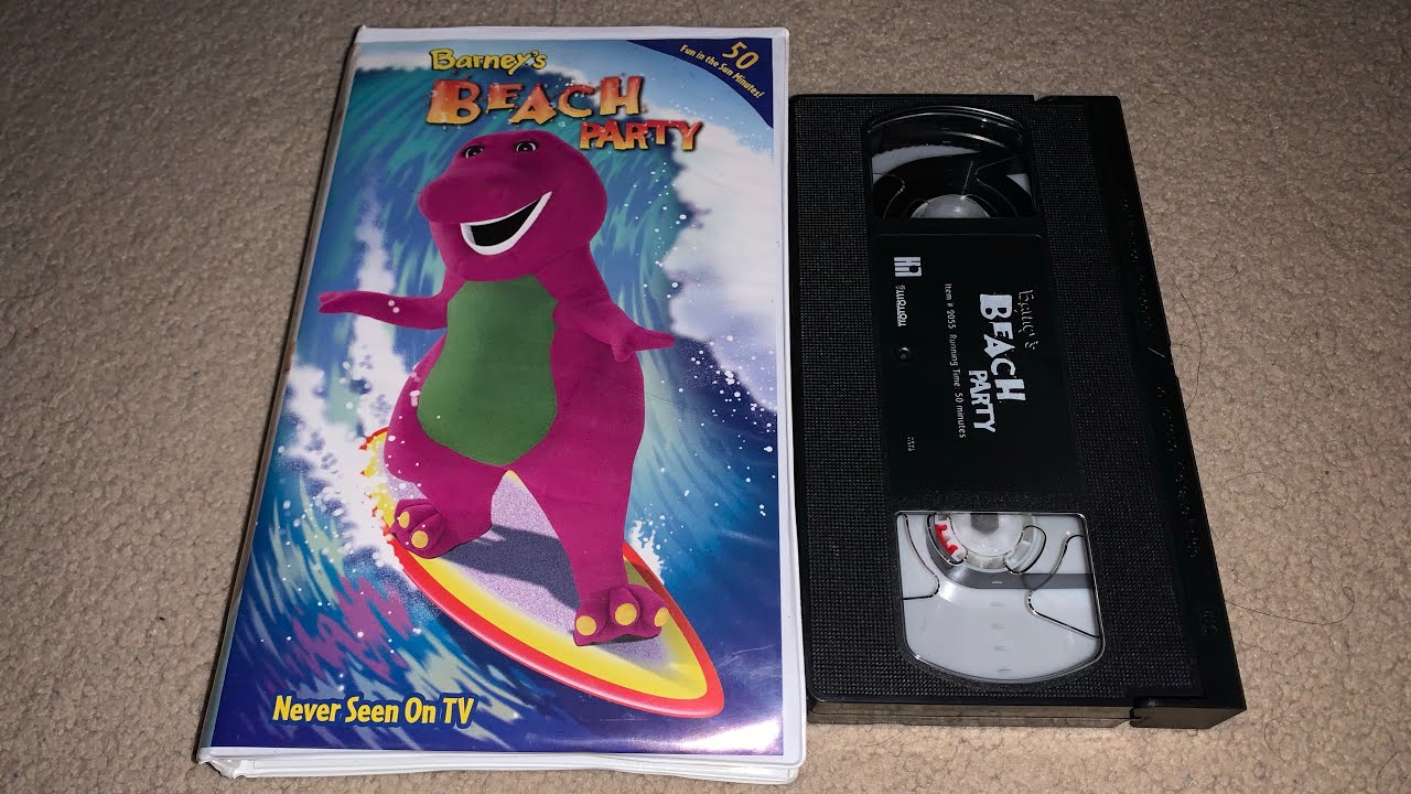 Opening And Closing To Barney’s Beach Party 2002 VHS - YouTube