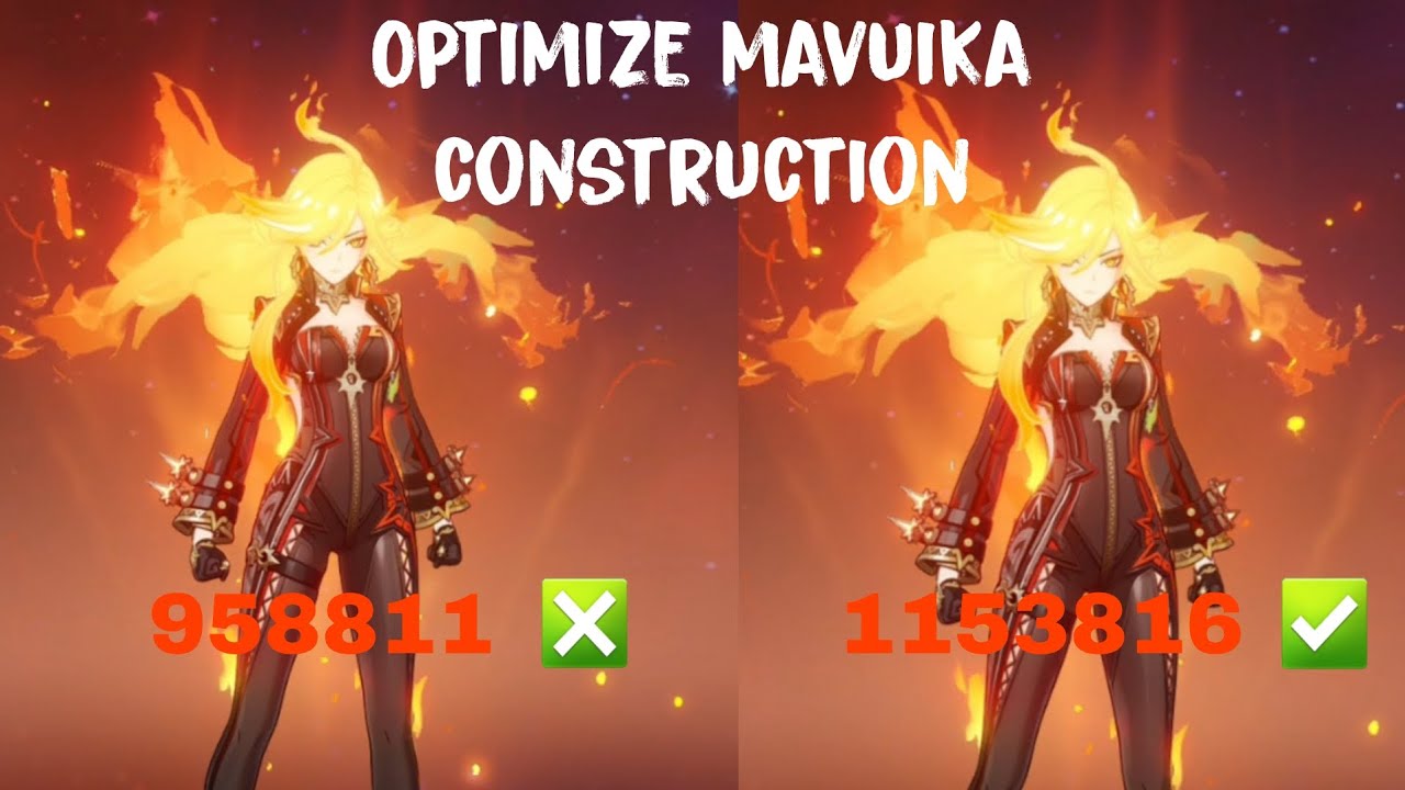 BUILDING THIS WAY WILL HELP YOUR MAVUIKA OPTIMIZE DAMAGE | GENSHIN ...