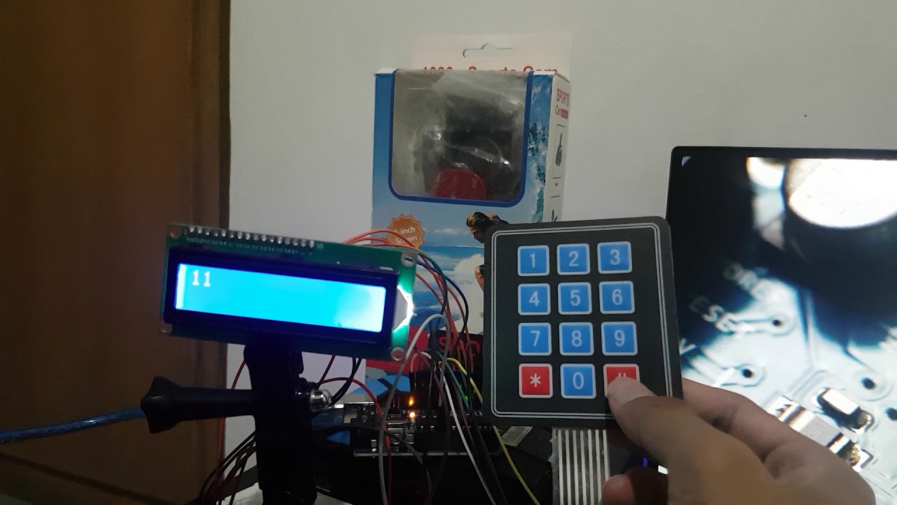 Arduino Uno - Calculator Using Only 3x4 Keypad - YouTube