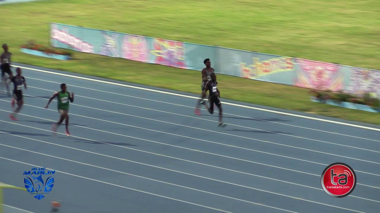 Blue Marlin Track and Field Classic – Men 200m Dash - Heat 3 - YouTube