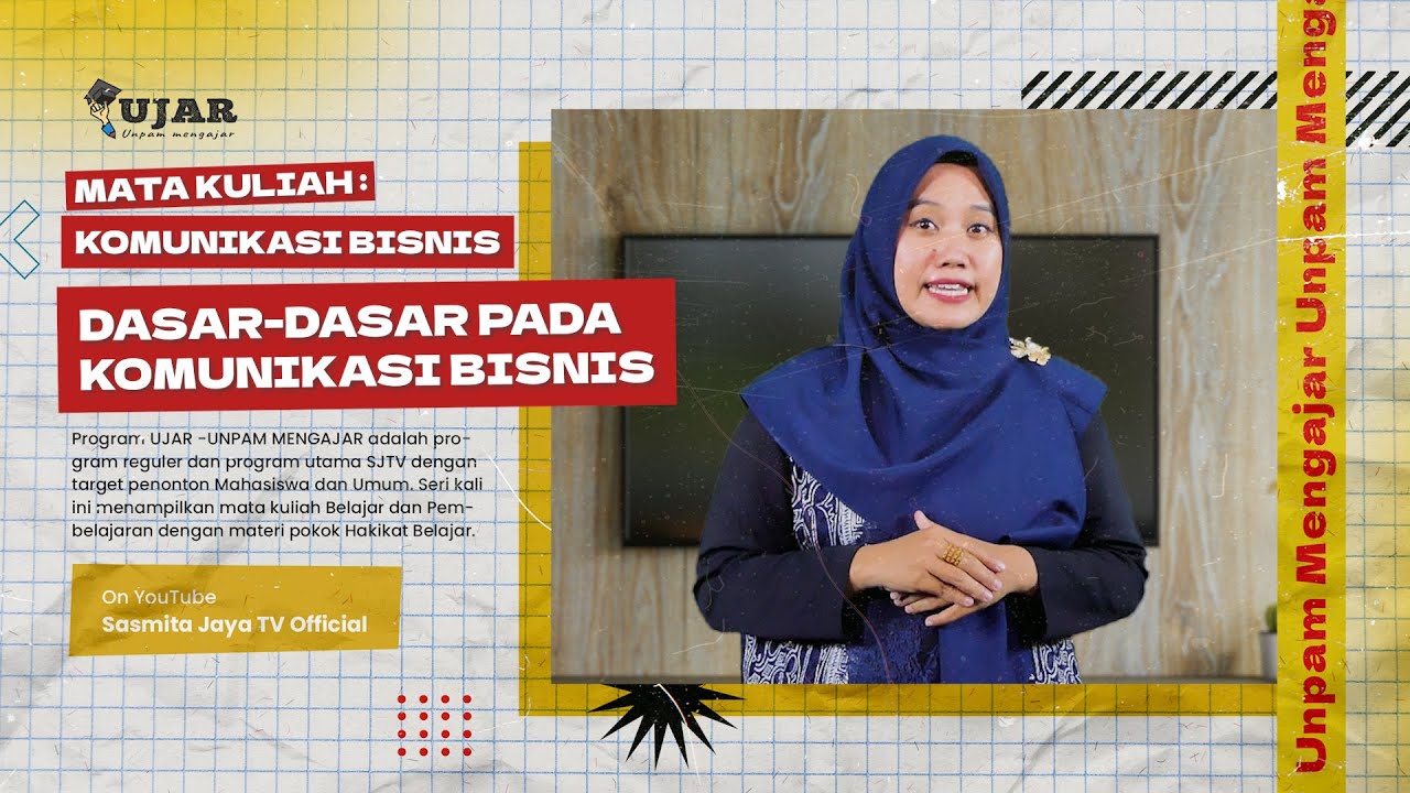 UJAR KOMUNIKASI BISNIS PERTEMUAN 2 DASAR DASAR KOMUNIKASI BISNIS - YouTube