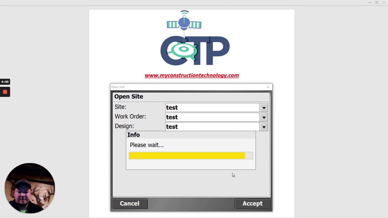 CTP TECH TIPS - Creating a New Site Inside of Trimble SCS900 - YouTube
