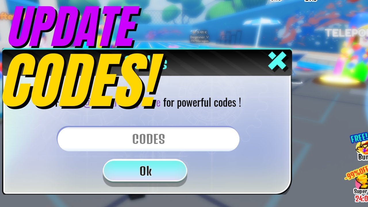 *NEW* UPDATE! CODES* [1.5xTrain💪] Swim Race Simulator🌊 ROBLOX - YouTube