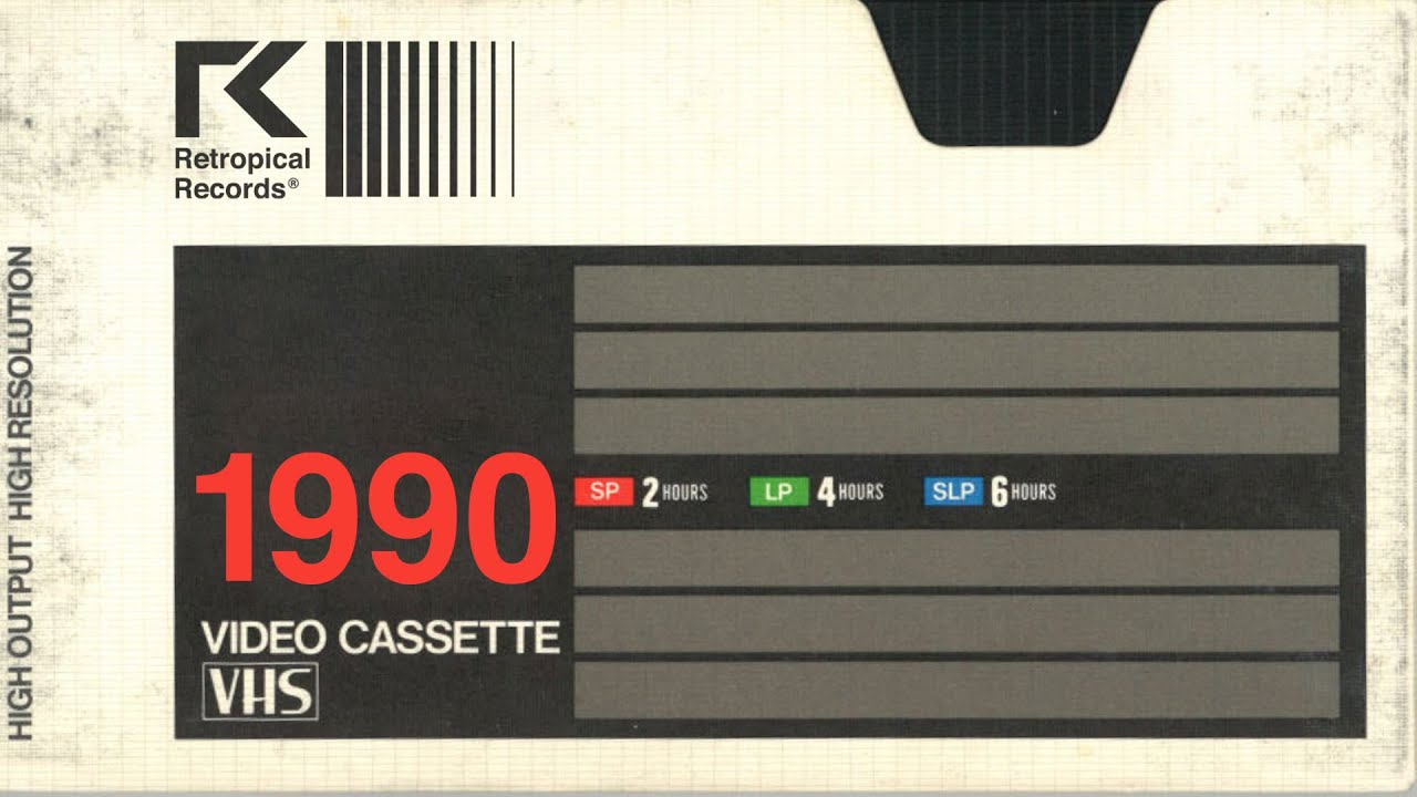 1990 VHS ~ the turn of an era / nostalgic mixtape - YouTube