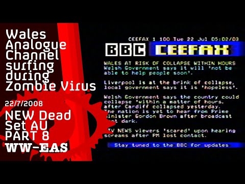 Wales Analogue Channel surfing during Zombie Virus | NEW Dead Set AU ...