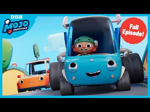Cheesy Bang Bang | FULL EPISODE - S1 E04 | Mojo Swoptops - Kids Truck Cartoon