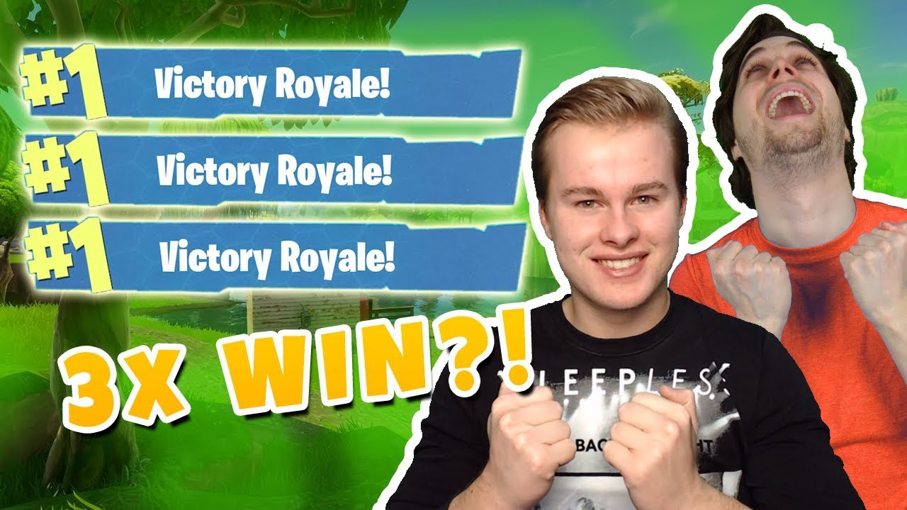 3 WINS ACHTER ELKAAR SAMEN MET ROY?! - Fortnite Battle Royale ...