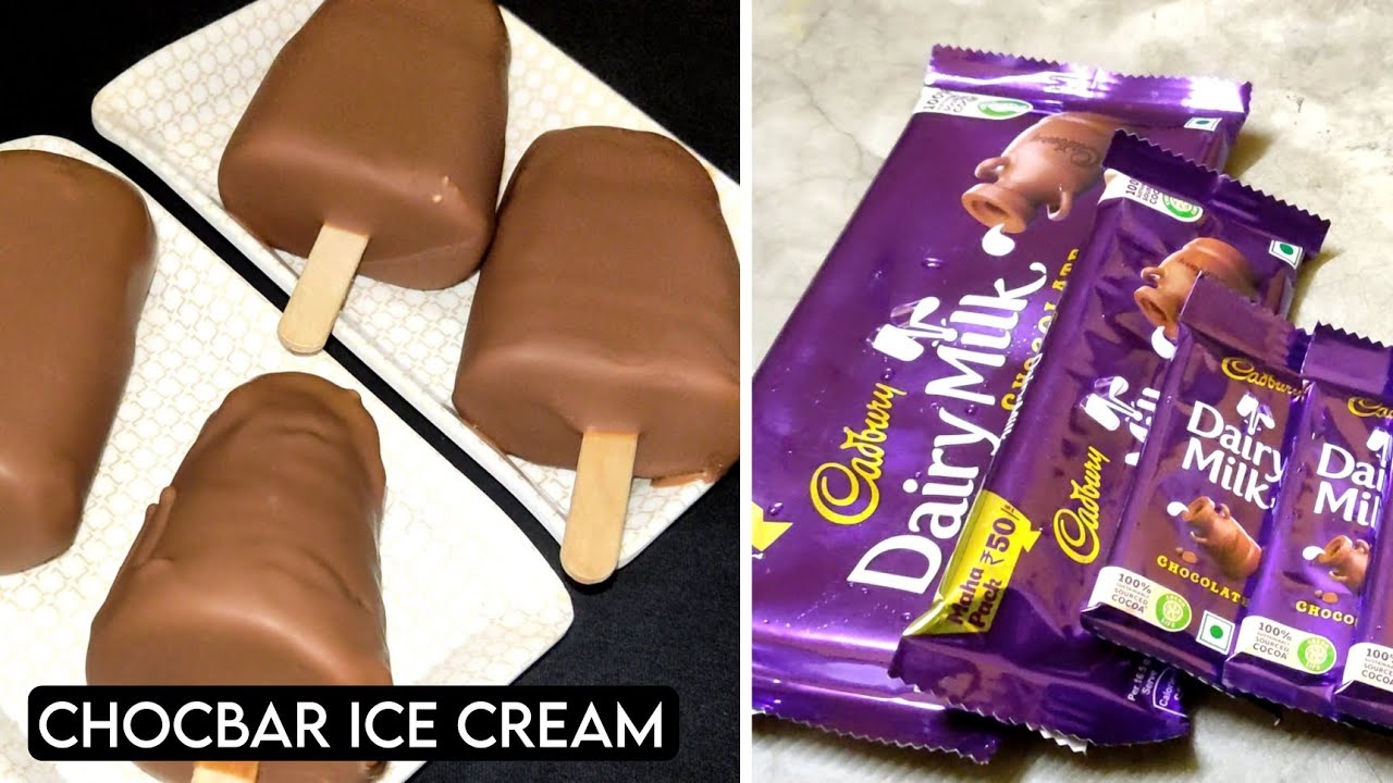 घर पर बनाएं आसान तरीका से चोकोबार आइसक्रीम | chocobar ice cream | mkr ...