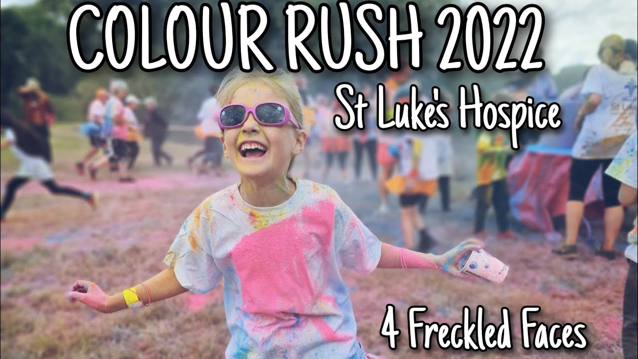 COLOUR RUSH 2022 for St Luke's Hospice! - YouTube
