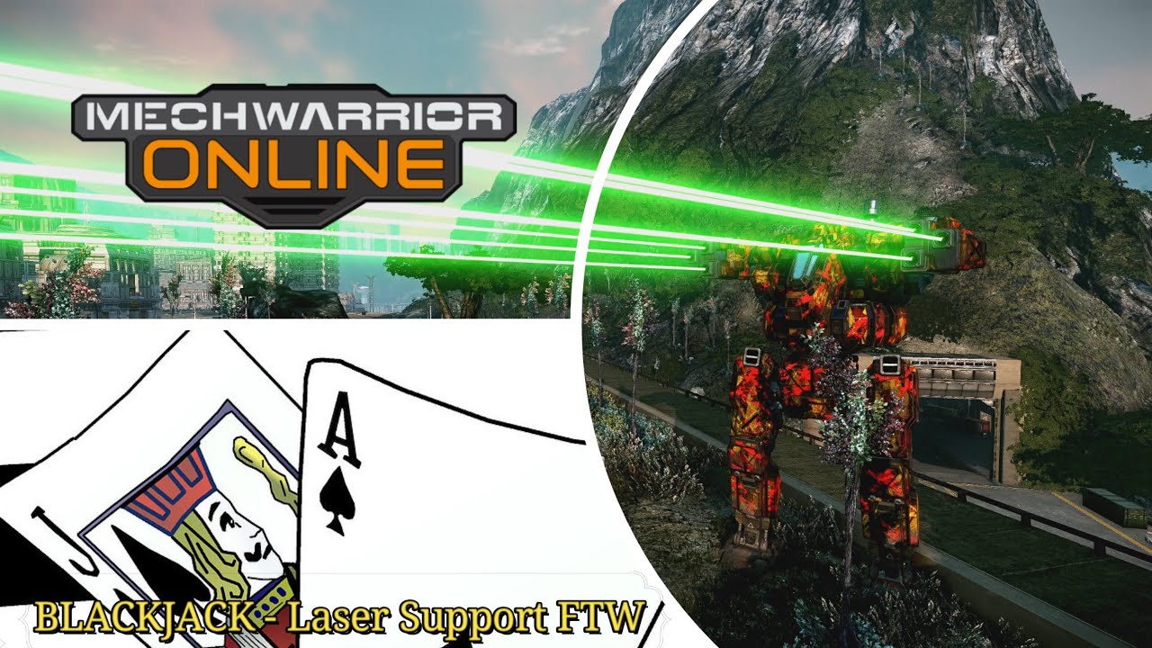 Mechwarrior Online - Blackjack aces all the way! - YouTube