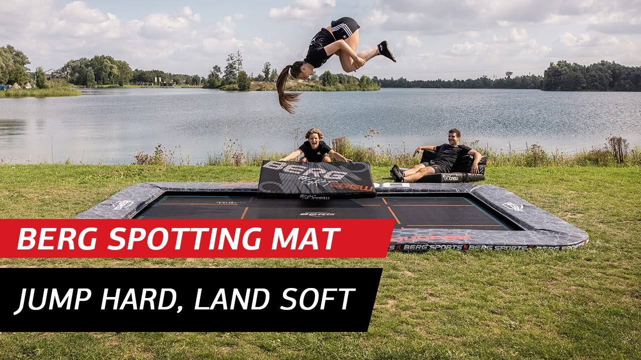 BERG Spotting mat | Jump hard, land soft | specifications - YouTube