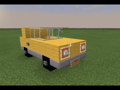 Tutorial de carro no Minecraft - YouTube