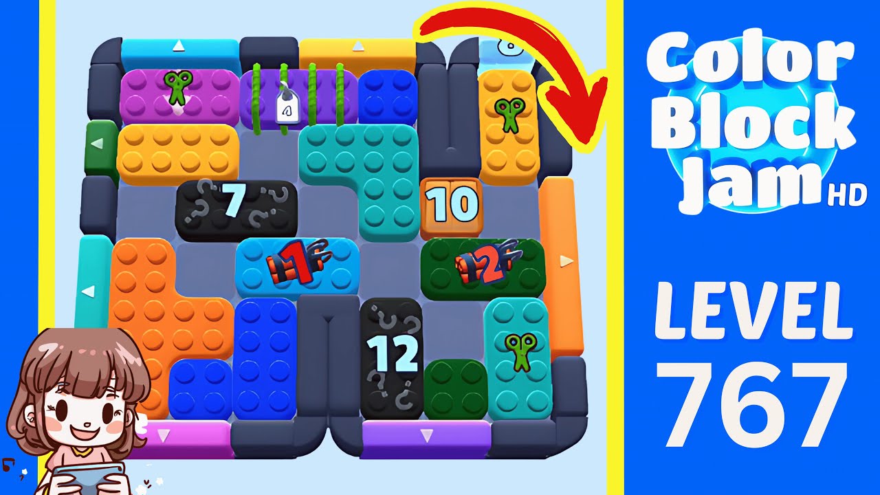 Color Block Jam Level 767 Solution Walkthrough - YouTube