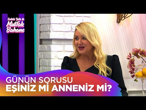 Eşinizi tatile mi götürürsünüz, annenizi köyüne mi? - Zahide Yetiş ile Mutfak Bahane 14 Eylül 2021