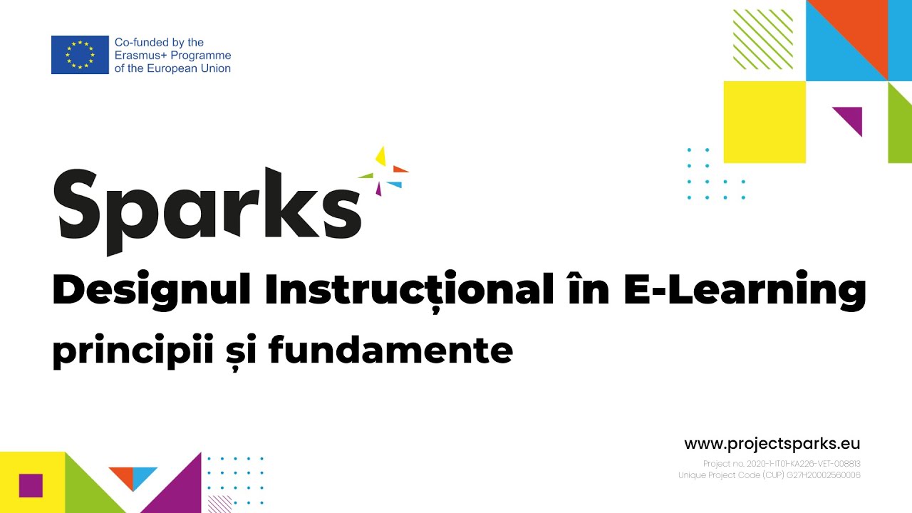 SPARKS - Designul Instrucțional în E_Learning: principii și fundamente ...