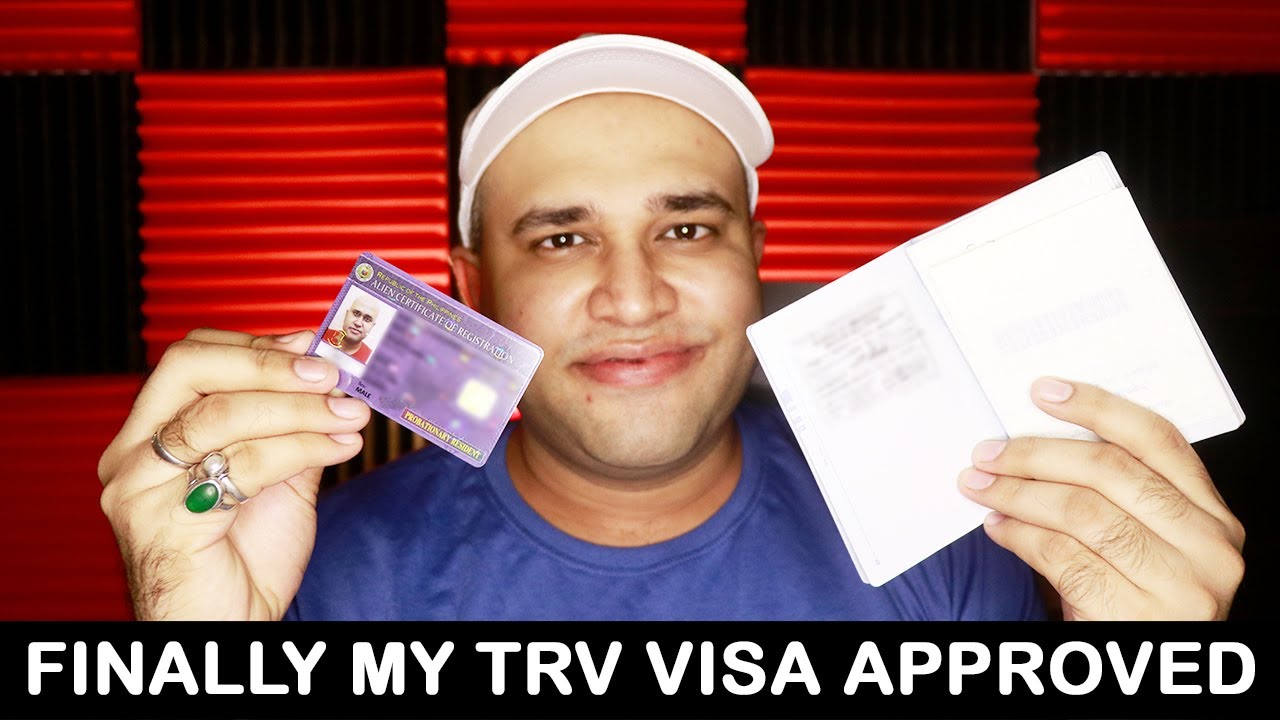 Finally Mera TRV Visa Approved Ho Gaya | TRV Visa Philippines for ...