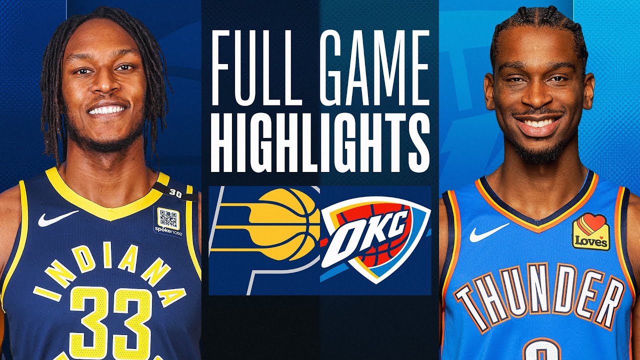 PACERS at THUNDER | FULL GAME HIGHLIGHTS | March 12, 2024 - YouTube