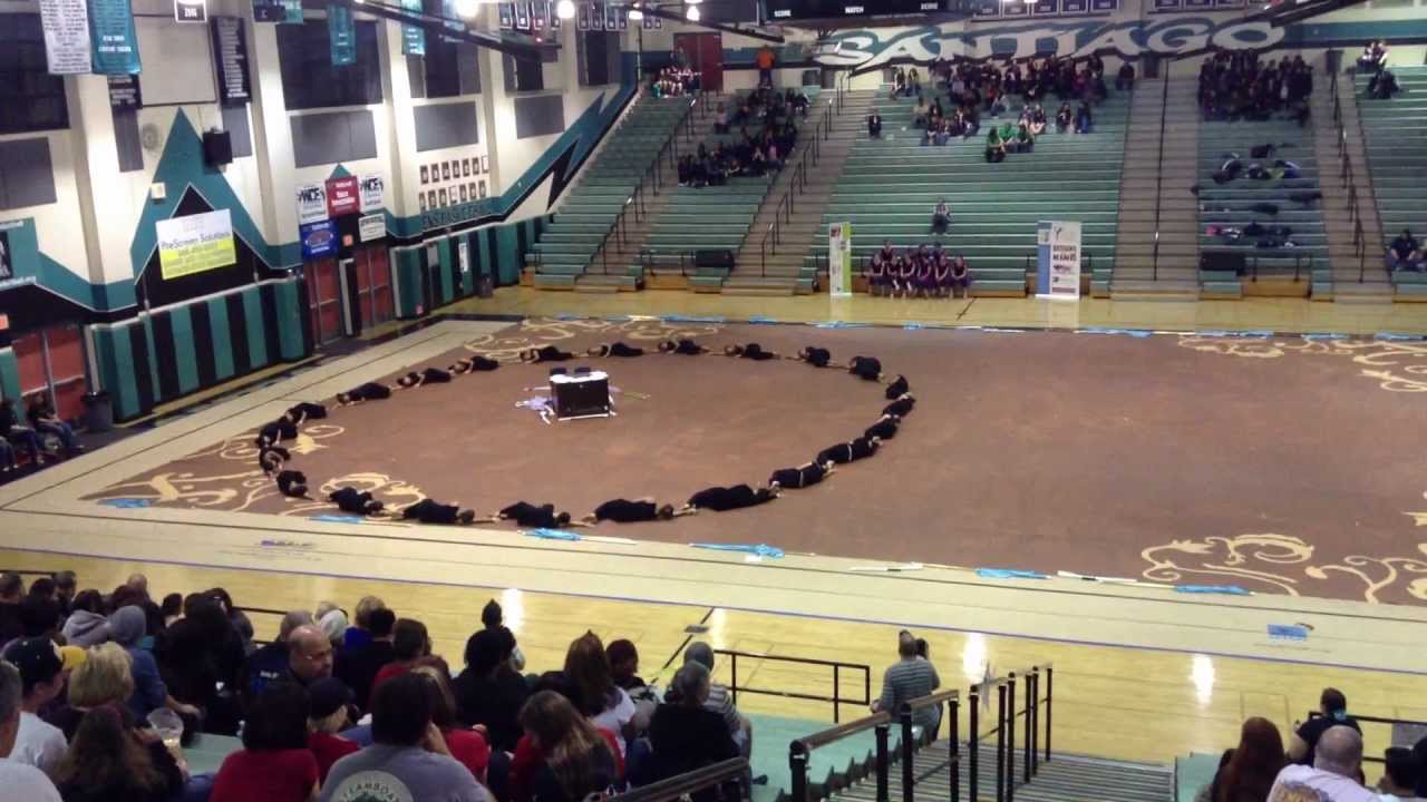 Diamond Bar HS Color Guard 2013 WGASC Debut Show - YouTube