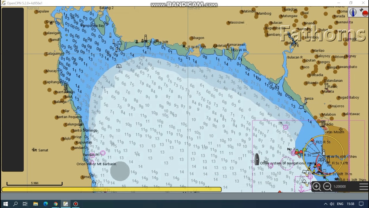 Operating Different Sensor and Alarm in OpenCPN - YouTube