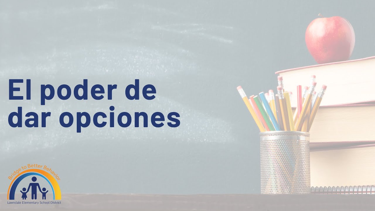 El poder de dar opciones - YouTube