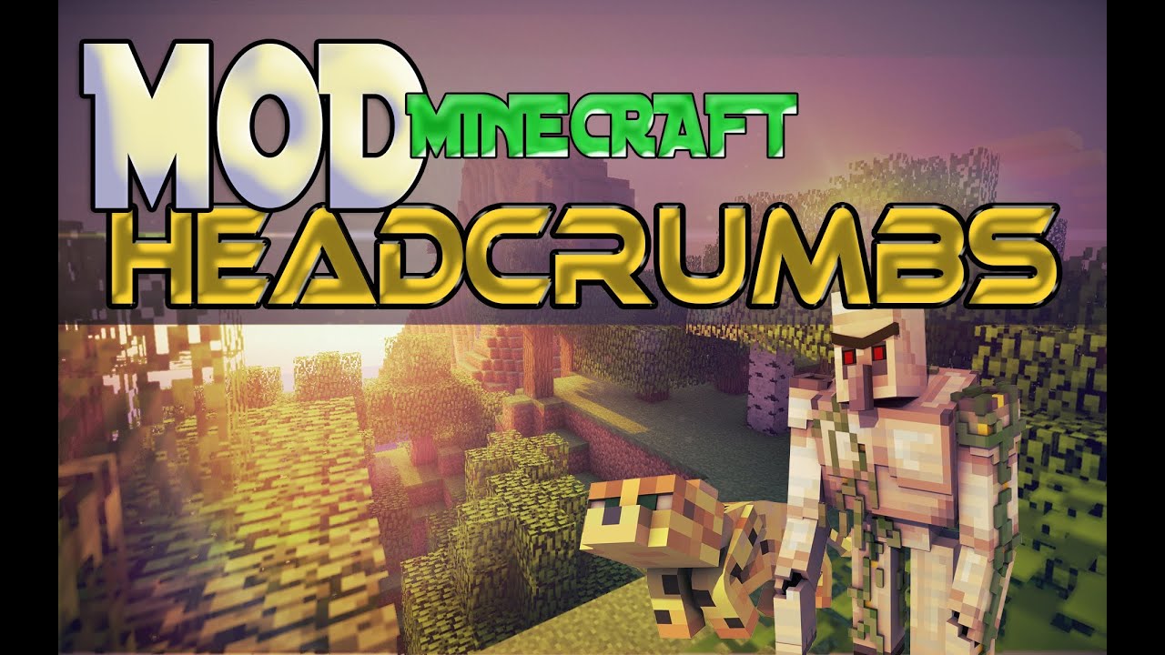 Minecraft | HEADCRUMBS MOD 1.7.10 | Mod Showcase - YouTube