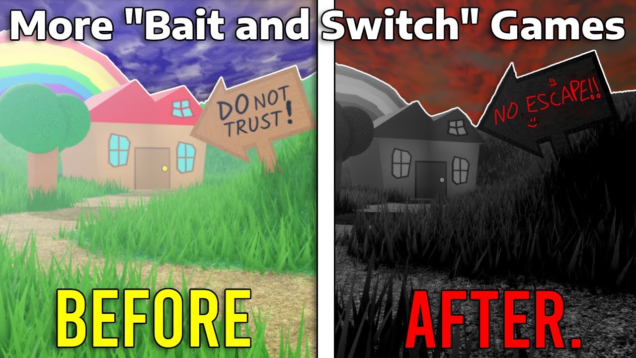 More Roblox Bait And Switch Horror Games - YouTube
