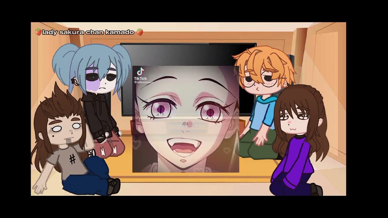 sally face react to yn as nezuko kamado(original idea) - YouTube