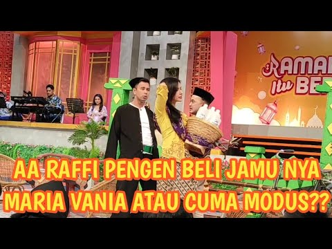 AA RAFFI PENGEN BELI JAMU NYA MARIA VANIA ATAU CUMA MODUS??| RAMADAN ITU BERKAH TRANSTV | red carpet