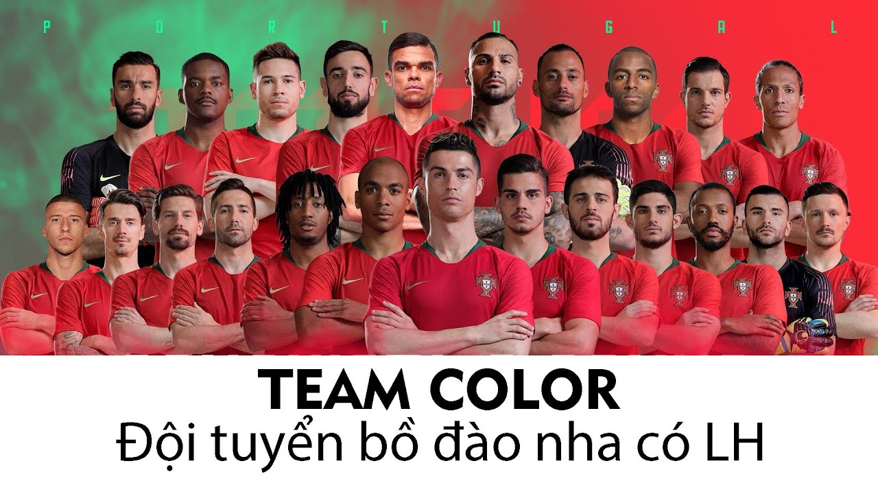 Xây Dựng Team Color ĐT Bồ Đào Nha Có LH - YouTube