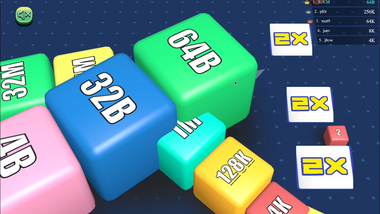 64 Billion Cubes 2048.io - YouTube