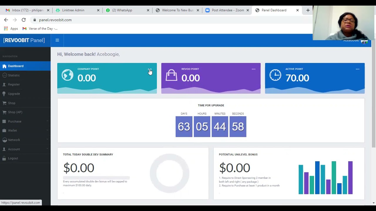 Revoobit Back office(Panel) tour - YouTube