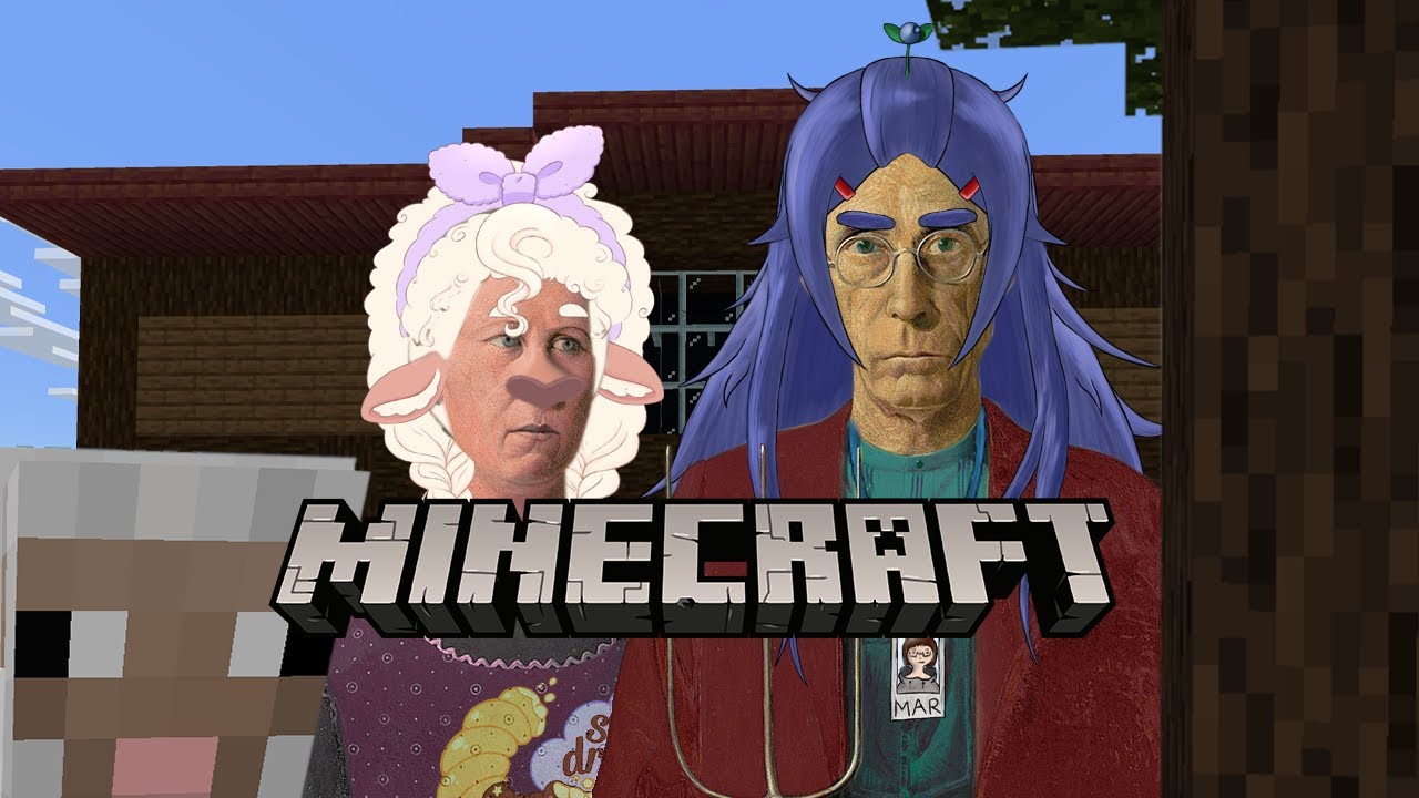 [Minecraft] Oh my god we're actually building it with @Cinnaminnies ...