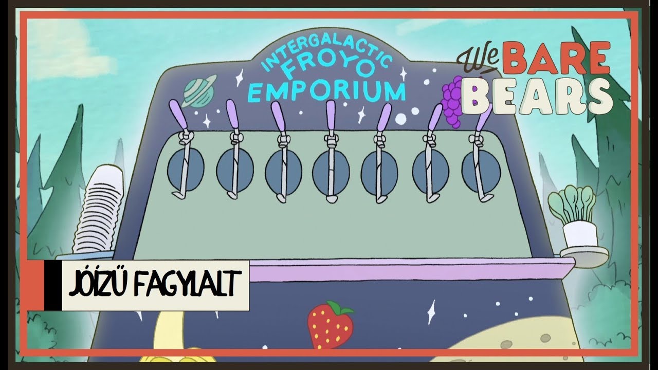 We Bare Bears | Froyo Song - Hungarian (with subtitles) - YouTube