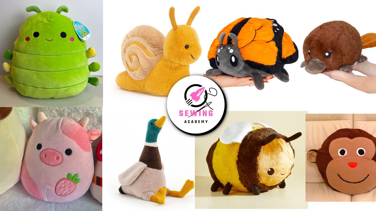 Handmade Plushies 🧵💕 | 30 Fun & Easy DIY Stuffed Animal Sewing Ideas ...