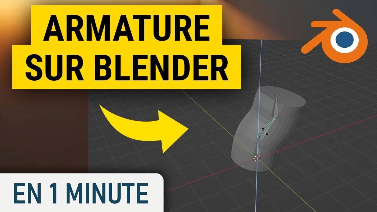 Ajouter une Armature sur Blender - YouTube