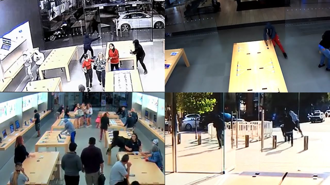 Major Arrest In $1 Million Apple Store Thefts - YouTube