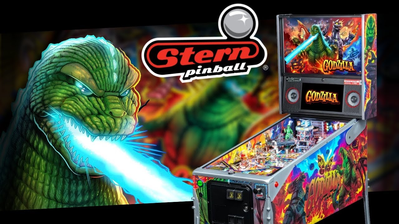 FLIPPER GODZILLA | Limited Edition | Stern Pinball | Pinball Mag. - YouTube