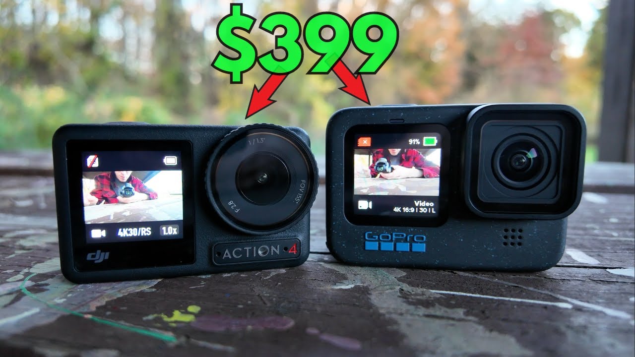 Best Action Camera for 2024 - DJI Osmo Action 4 vs GoPro Hero 12 - YouTube