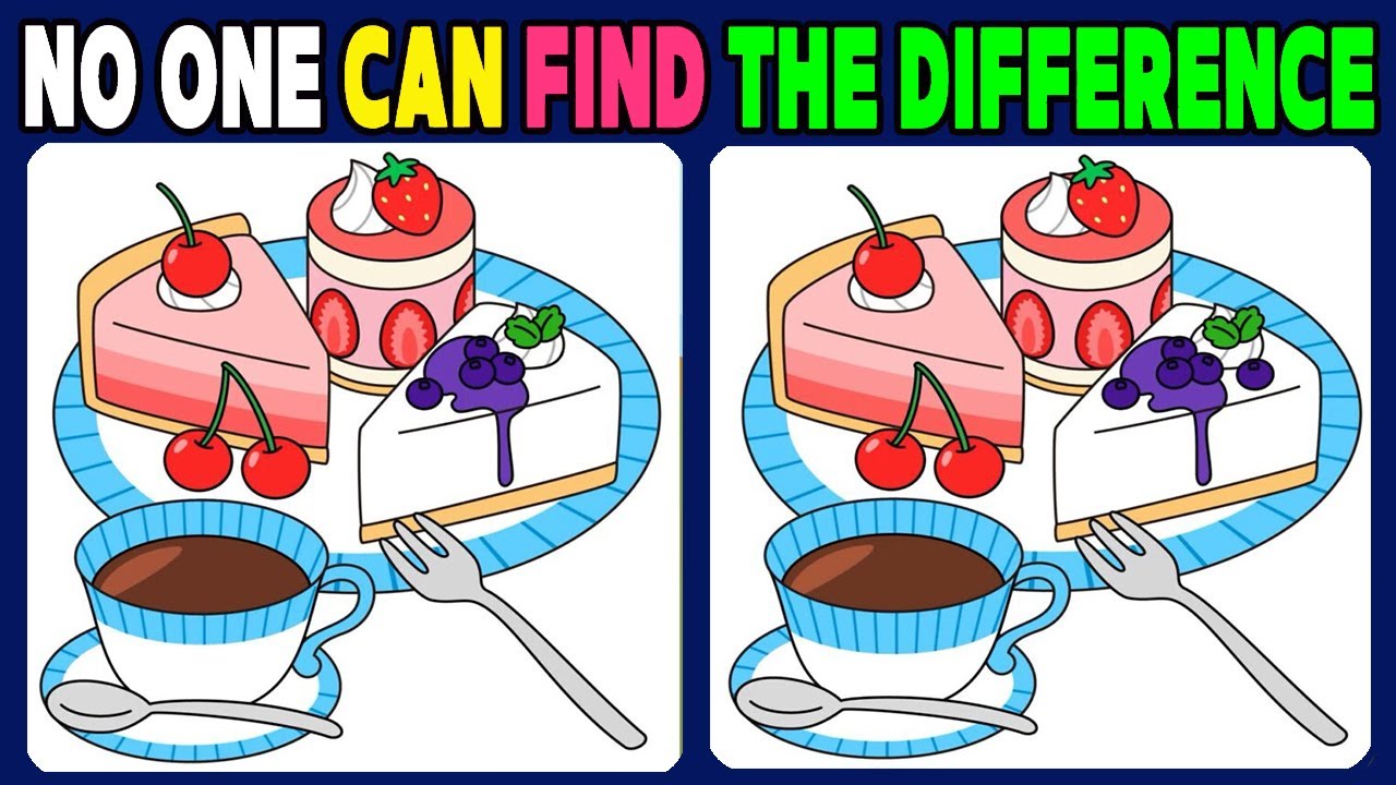 Find the Difference: No One Can Spot The Difference 【Spot the ...