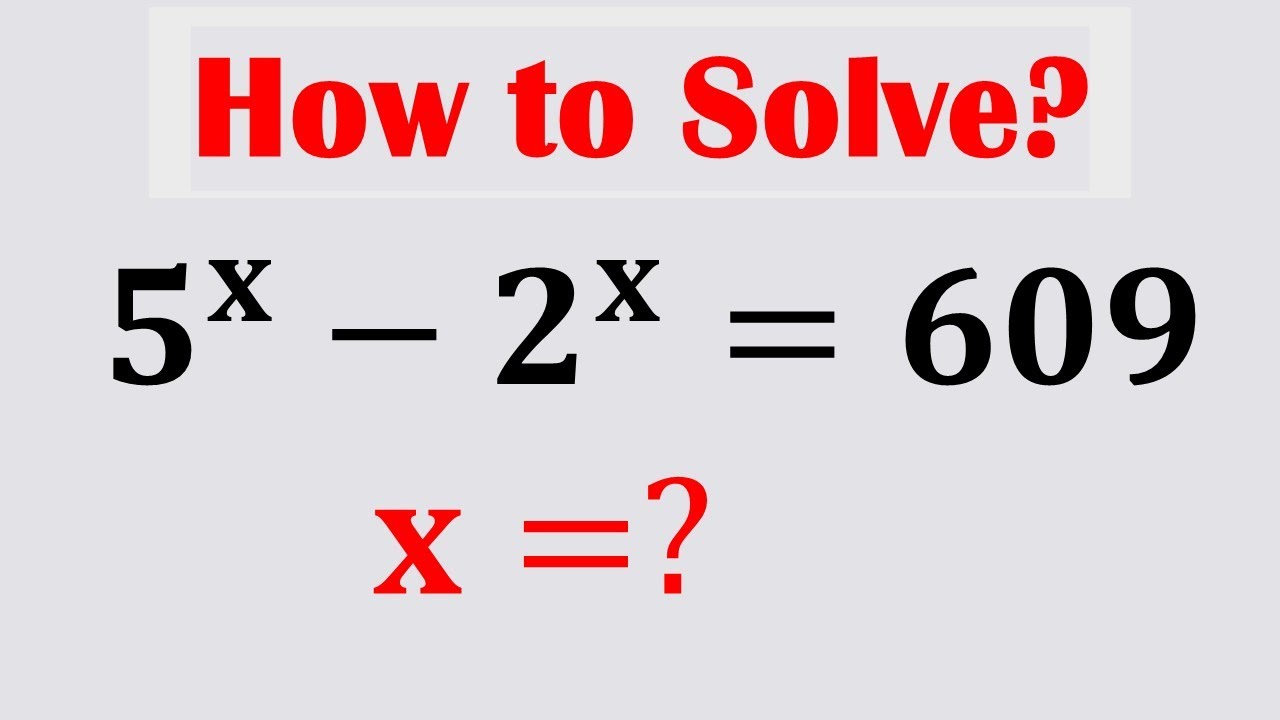 Math Olympiad | A Good Algebra Problem | Can You Find the value of "x ...