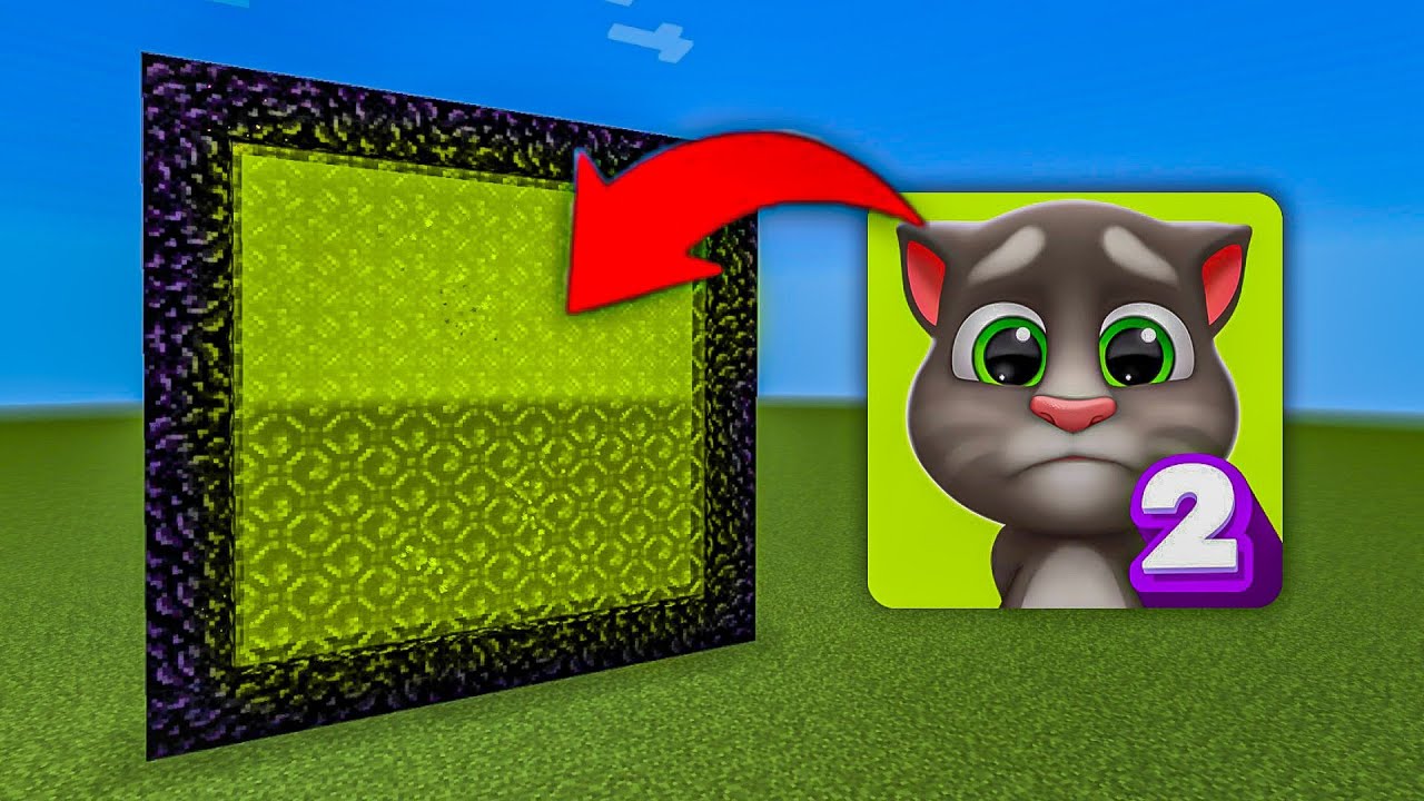 How to Make A Portal To The My Talking Tom 2 Dimension in Minecraft ...
