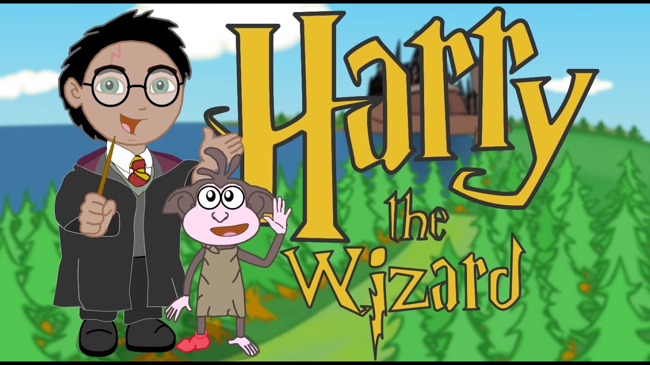 Harry the Wizard (Harry Potter meets Dora the Explorer!) - YouTube