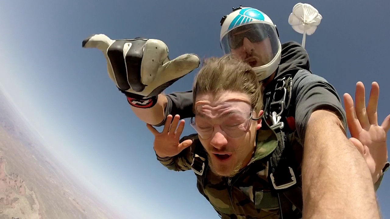 Skydive Moab - Jerry H - YouTube