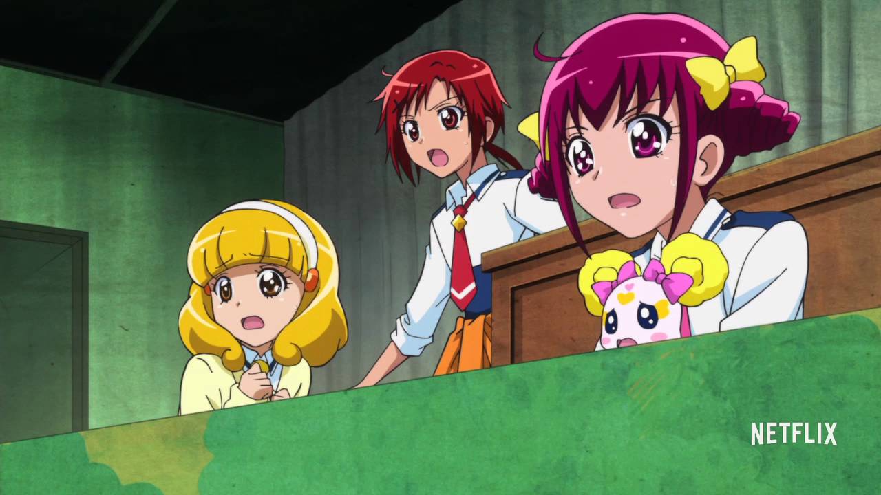 Glitter Force Episode 5 Clip Glitter Breeze Vs The Witch Youtube