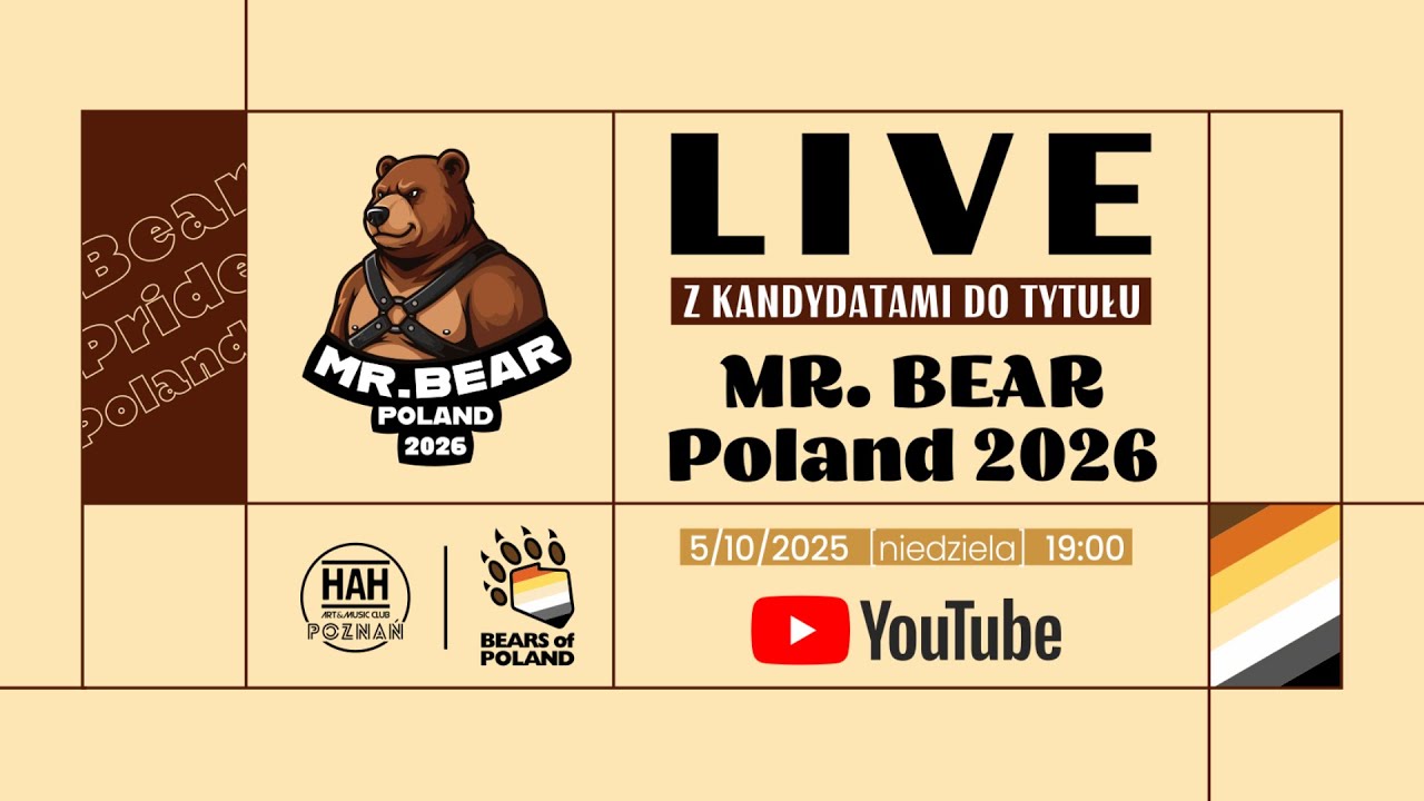 Kandydaci Mr. Bear Poland 2026 - Bears of Poland - YouTube