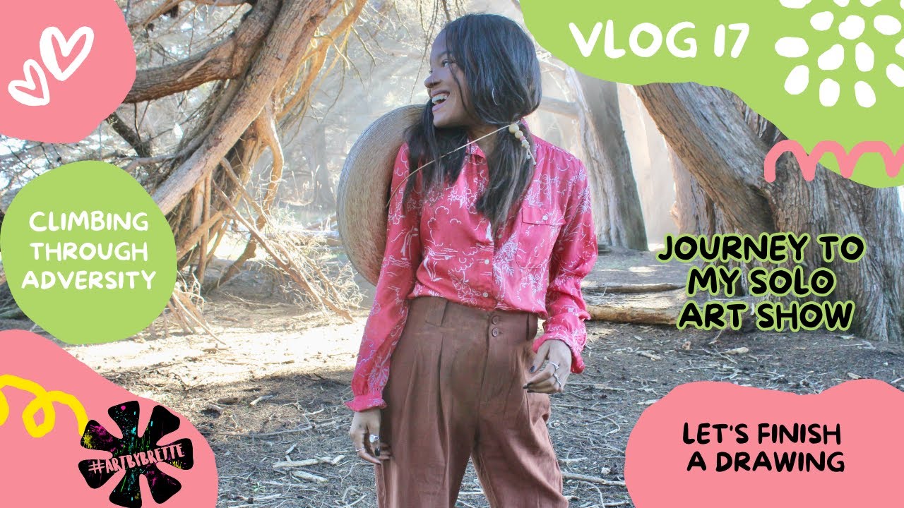 ART VLOG 17: Climbing Through Adversity + Drawing - YouTube