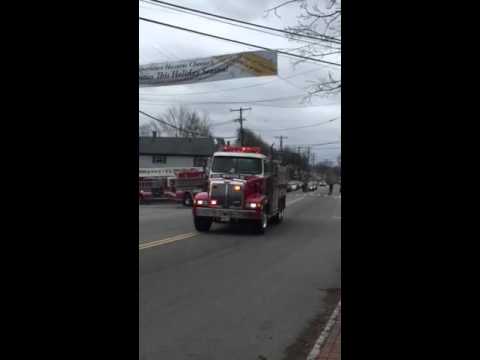 Chester Borough NJ Fire Department! Ringing in the New Year! - YouTube